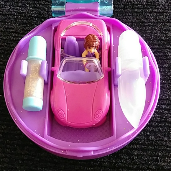 polly pocket | Other | Polly Pocket Doll And Car | Poshmark